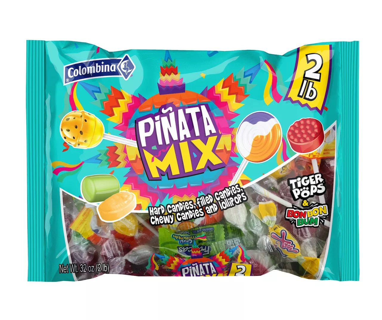 Colombina Piñata Mix Assorted Candy Variety Pack | 2 lbs (907g) - JETa ...