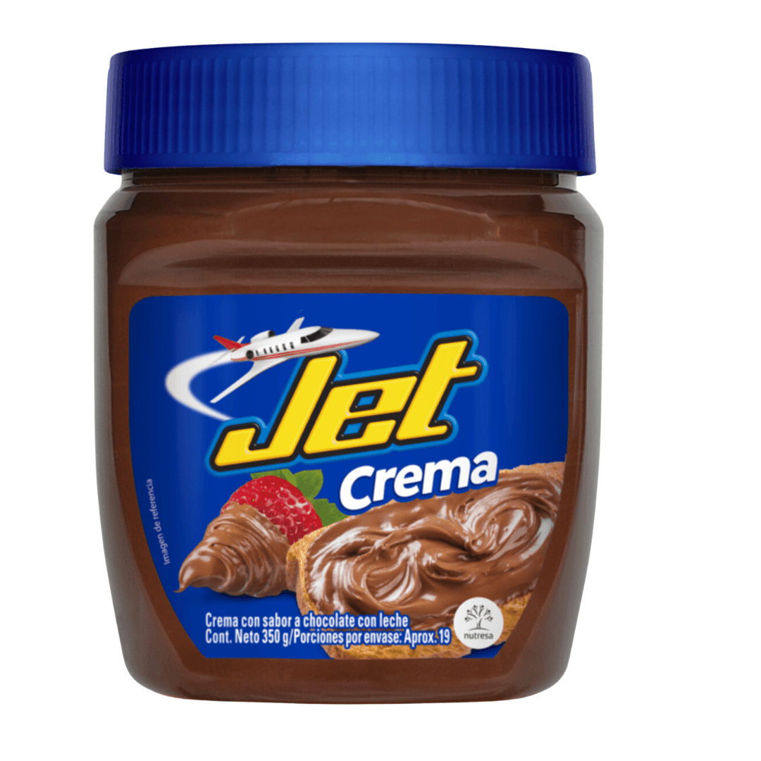 Crema Jet Chocolate 12.3oz - Spreadable - JETa Imports®