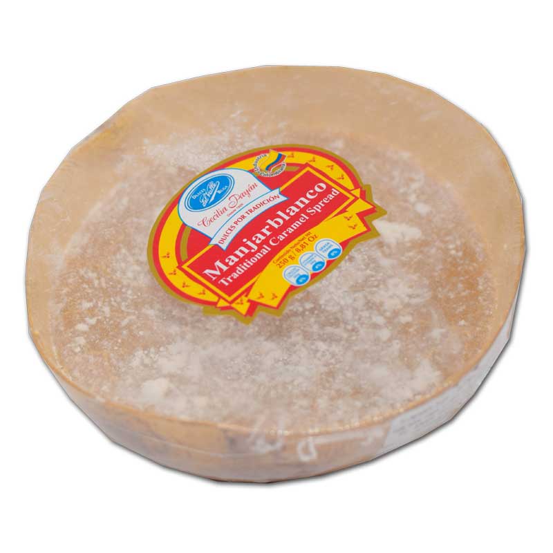 Dulces del Valle Manjar Blanco - 250g - Traditional Colombian Caramel ...