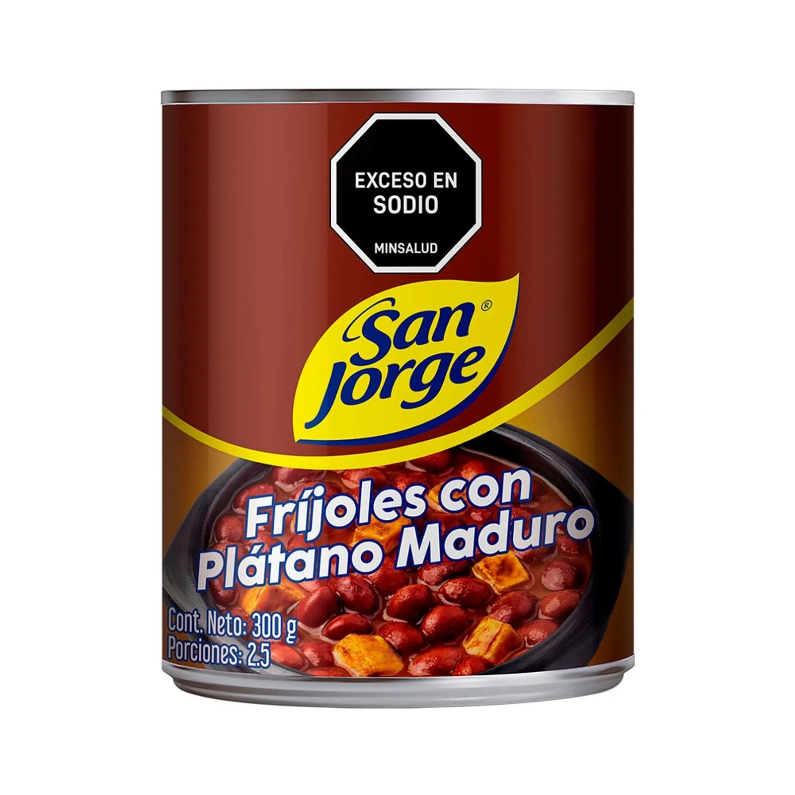 Frijol San Jorge con Plátano Maduro - 300g (10.58 oz) Can – Ready-to-Eat Colombian Beans - JETa ...
