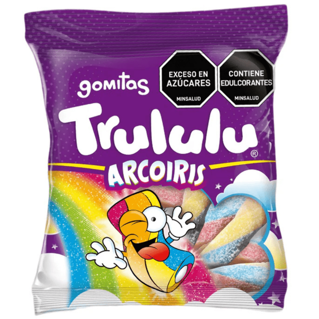 Gomitas Trululu Arcoíris - 70g (2.48 oz) - Colorful & Fruity Gummy ...