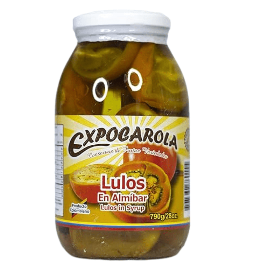 Lulo en Almíbar – Naranjilla Fruit in Syrup by Expocarola – 790g (27.8 ...