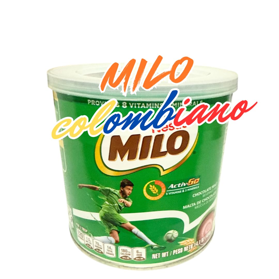 Milo Colombiano - 14.1 oz - Delicious Chocolate Malt Drink Powder - JETa Imports®