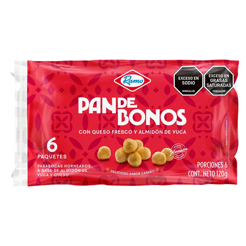 Pandebono Ramo – 6 Units – 120g (4.23 oz) – Traditional Colombian ...