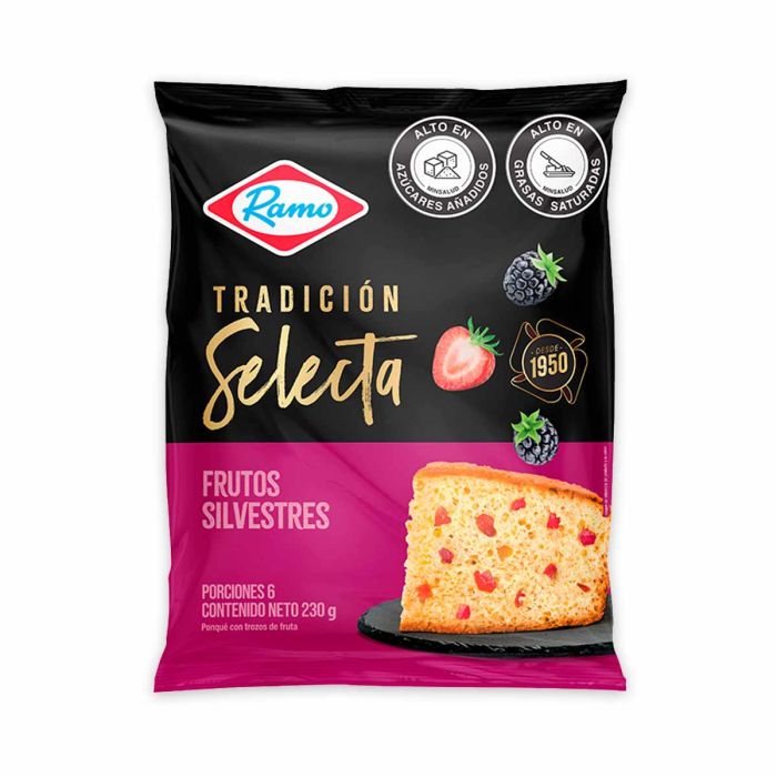 Ponqué Ramo Tradición Selecta – Wild Berries Flavor – 230g (8.11 oz ...