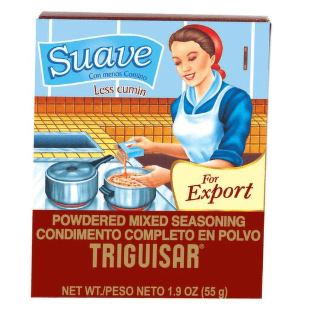 Triguisar Suave (Mild) Colombian Seasoning Mix - 1.9 oz / 55 g ...